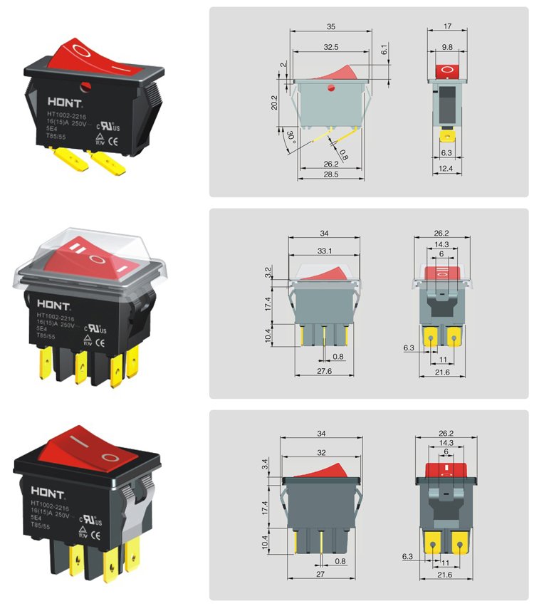 HT1002 Series Switch - Hont Electrical Co.,Ltd