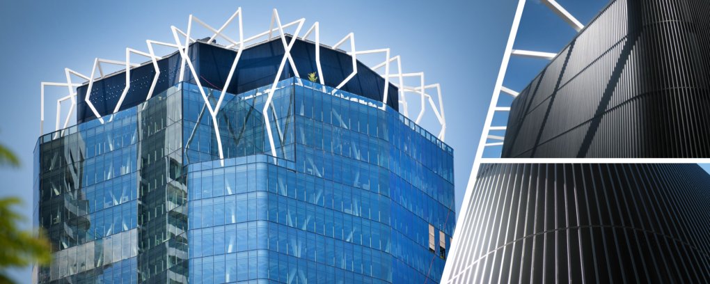 Altura Series ® Chevron Louvres - Louvreclad Pty Ltd