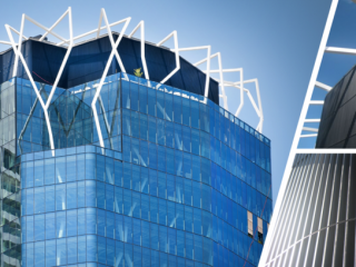 Altura Series ® Chevron Louvres - Louvreclad Pty Ltd