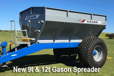 Gason Spreaders - A.F. Gason Pty. Ltd.