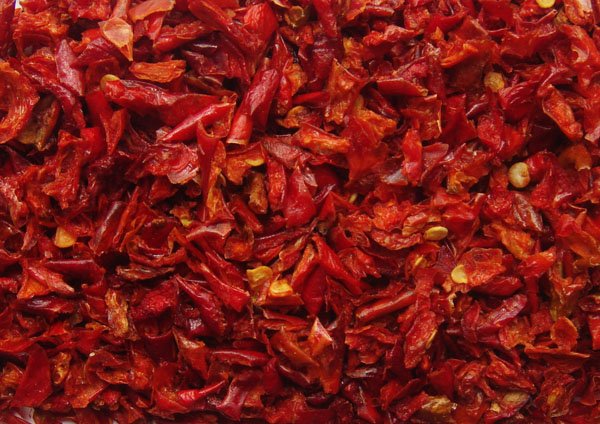 Dehydrated red pepper slices 6x6mm - Qingdao UnisonEco Food Technology ...