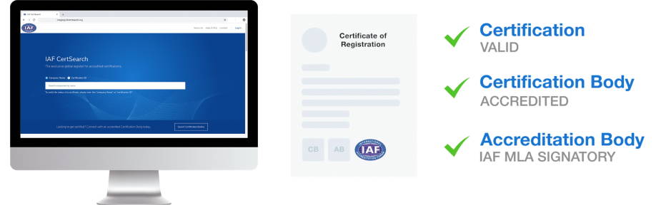 About IAF CertSearch